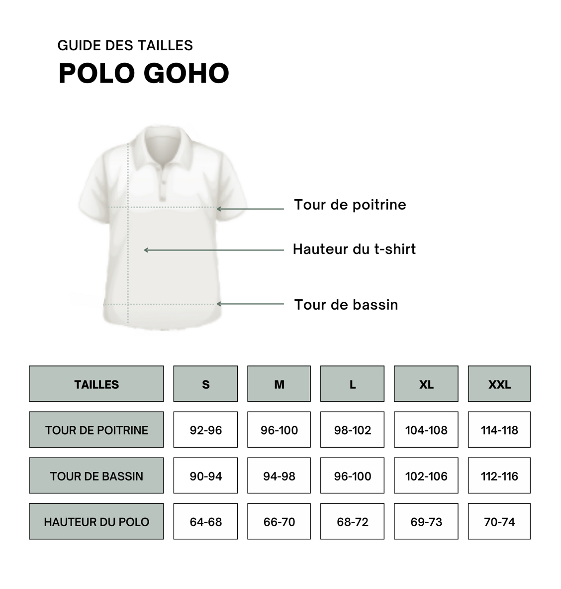 Polo Bleu marine 100 Coton Bio & Made in France